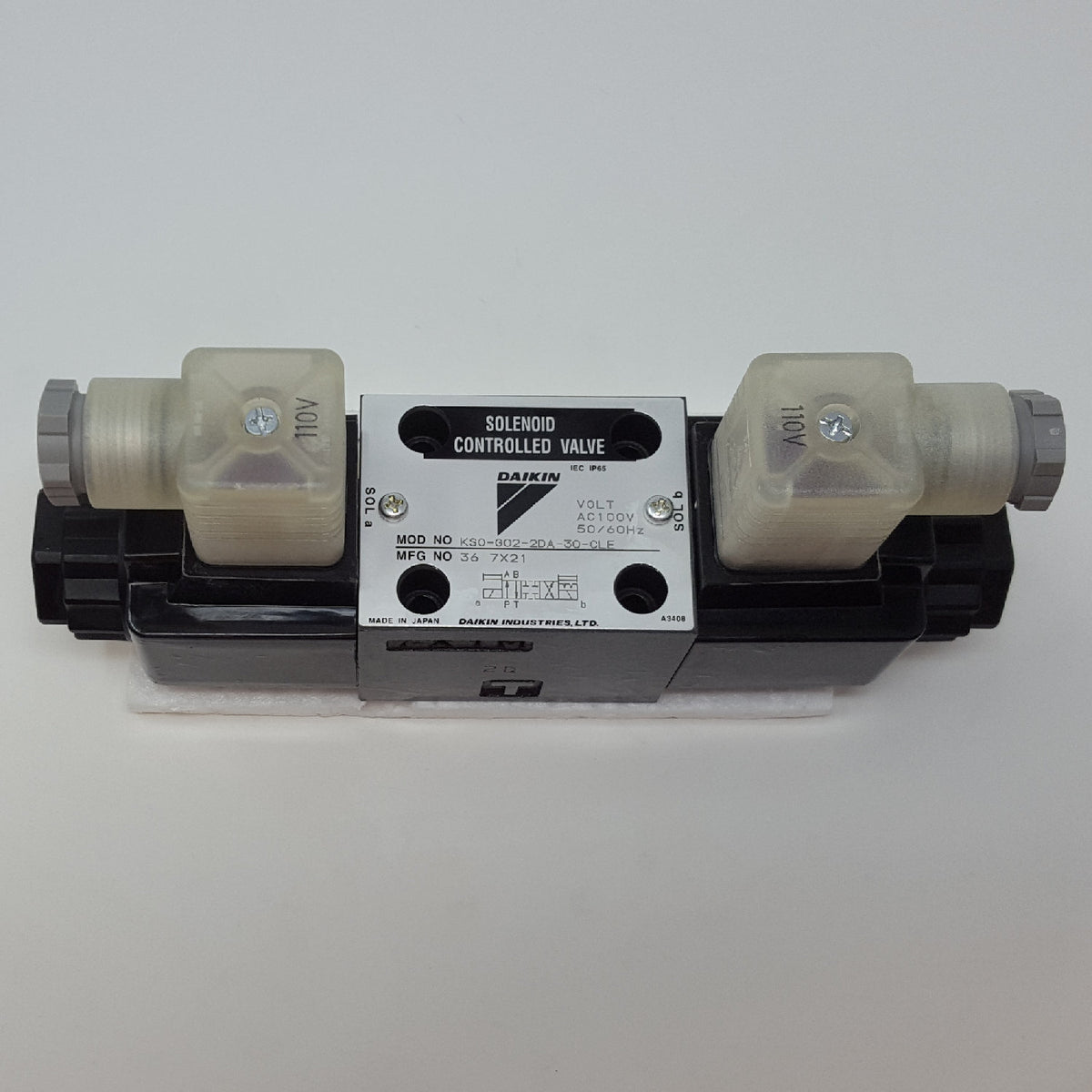 KSO-G02-2DA-30-CLE Daikin Solenoid Valve — Pollard CNC Spares Ltd
