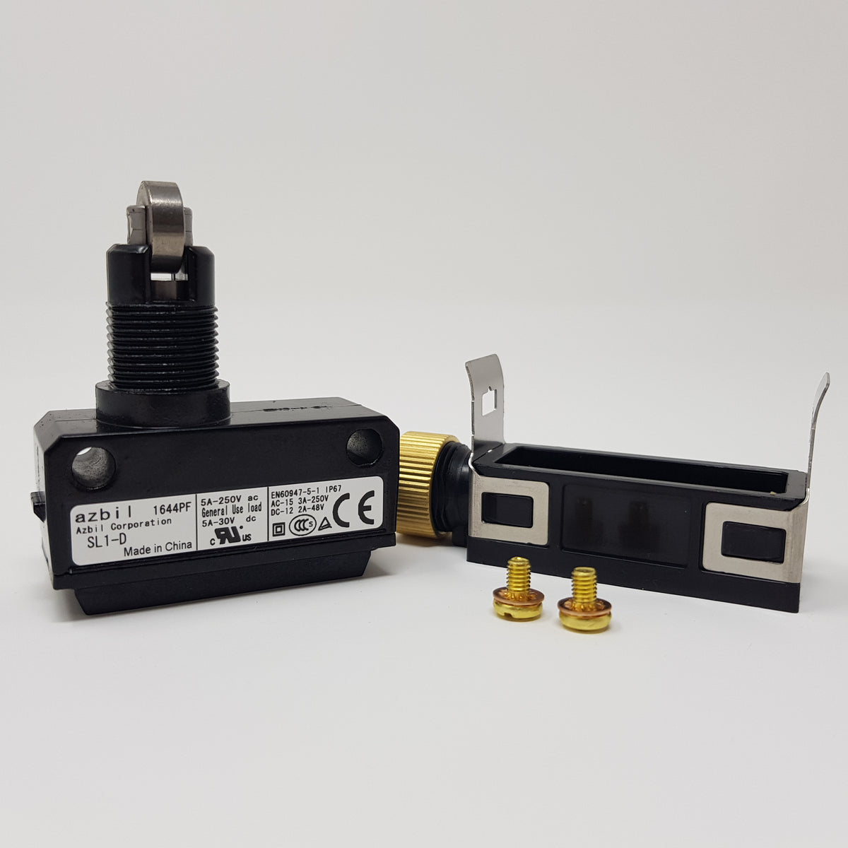 SL1-D Azbil Yamatake Cross Roller Plunger Limit Switch — Pollard CNC ...
